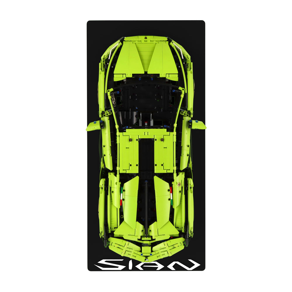 Wall display for LEGO 42115 Lamborghini Sián – Plexico Limited